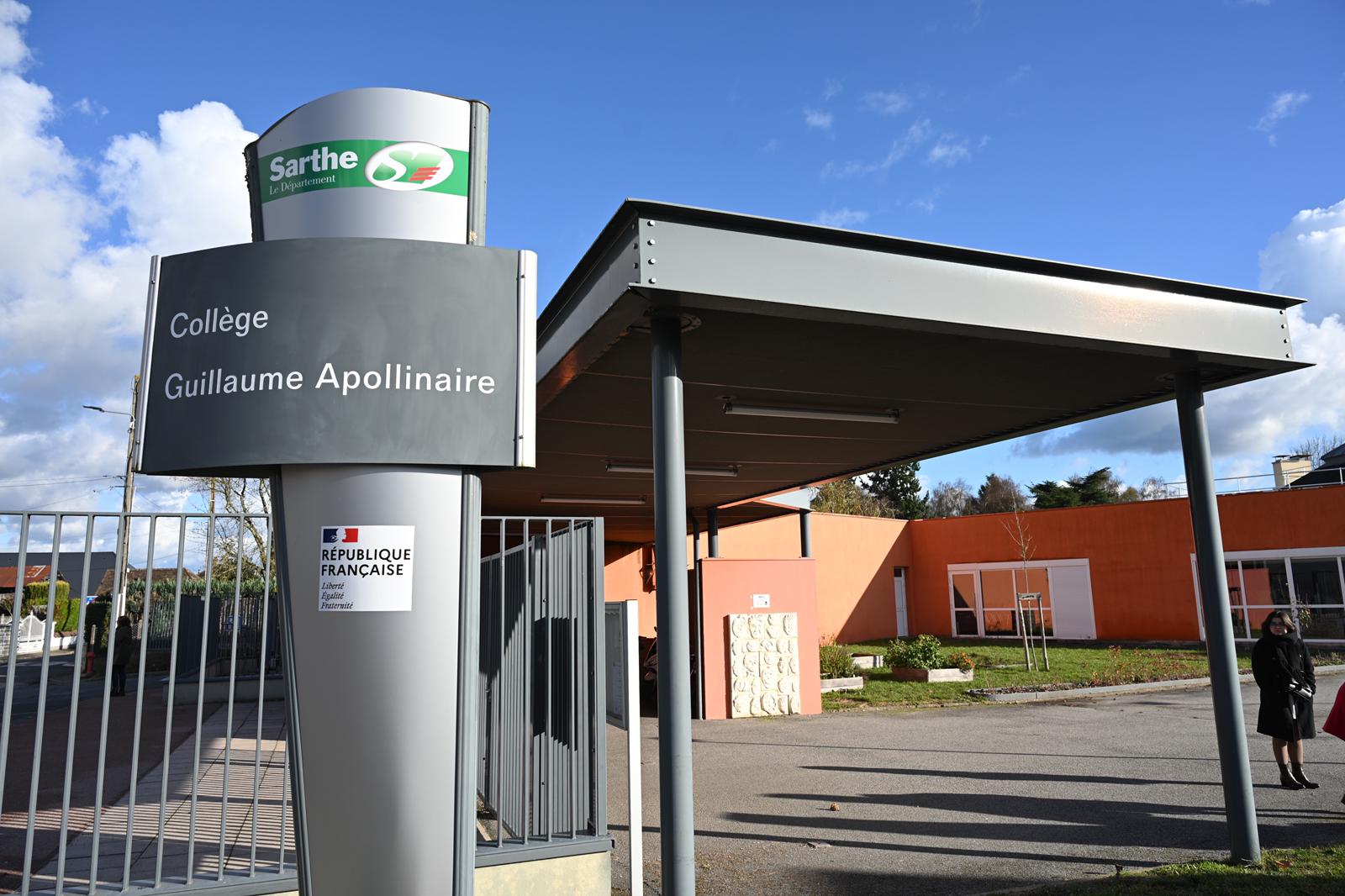 Le collège Guillaume Apollinaire à Bouloire se modernise | Actualité ...